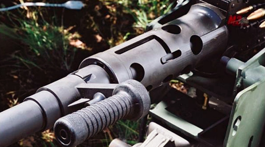 M2A1 Machine Gun: Turn in Barrel Carrying Handle? > 75th U.S. Army ...